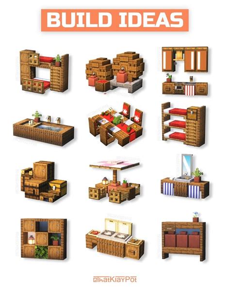 Minecraft Table Design