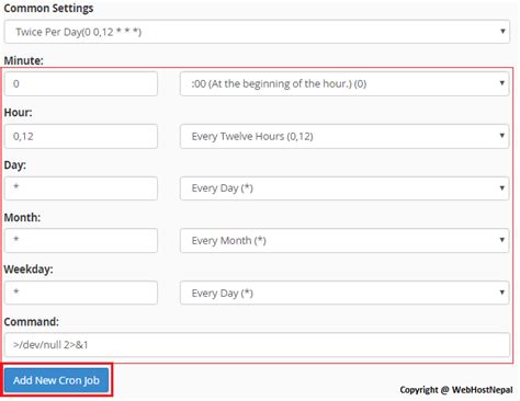 How To Set Up Cron Job In CPanel WebHostNepal