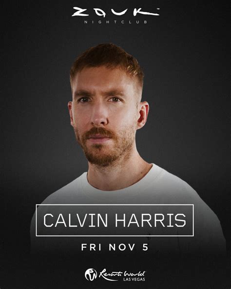 Calvin Harris Tour Dates