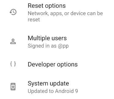 How To Check System Software Update Android Pie