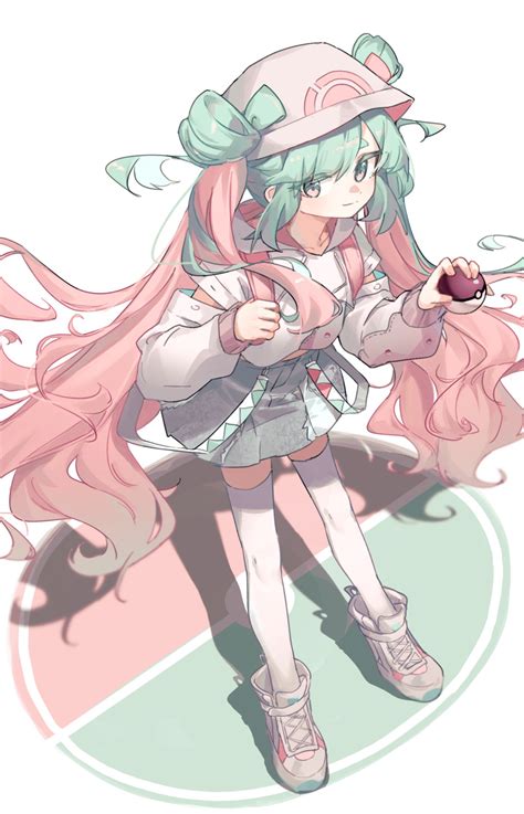 Hatsune Miku Pokemon And More Drawn By Polyvora Danbooru
