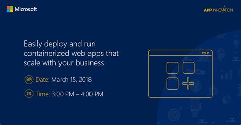 microsoft on linkedin is deploying and running containerized apps