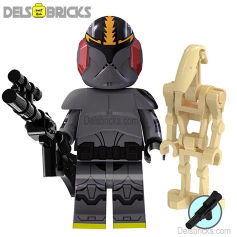 Lego Minifigures Star Wars Clone Wars Commandos Delta Squad Collection Delsbricks Minifigures