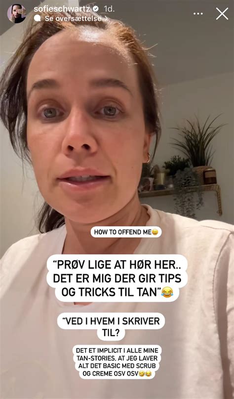 Sofie Schwartz Skal æk Be Om Råd Rinfluencergossipdk