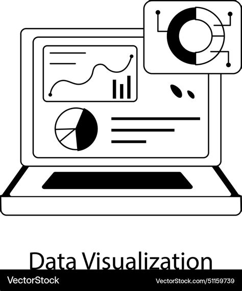 Data Visualization Royalty Free Vector Image VectorStock