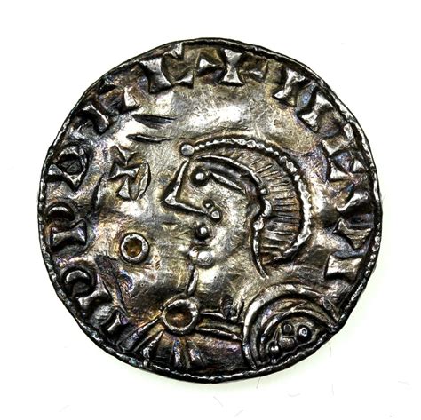 Harthacnut Ad 1040 1042 Silver Penny Danish Type Lund Silbury Coins