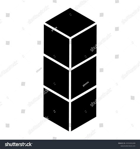 3d Isometric Cubes Construction Construct Building Stock Vector Royalty Free 2151431249