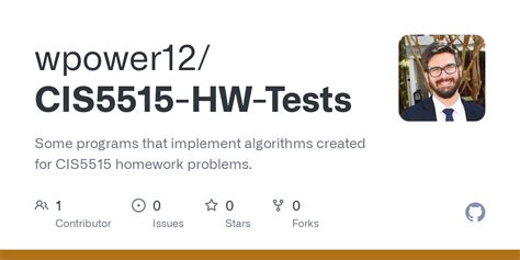 Github Wpower12cis5515 Hw Tests Some Programs That Implement