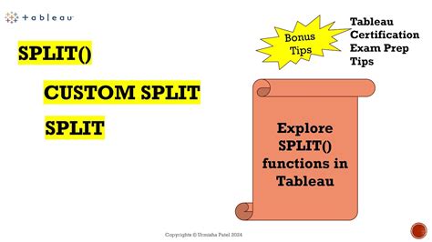 Explore Split Function In Tableau With Bonus Tips Youtube