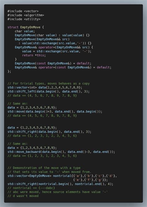 Pablo Esteban Camacho On Linkedin Cpp Cplusplus Cpp20 Shiftleft Shiftright Cpp23
