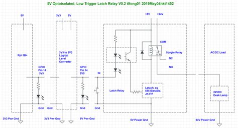 Pi 3 Commandcontrol Latching Relay Using Gpio Pin Only Raspberry