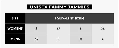 Tops Size Chart