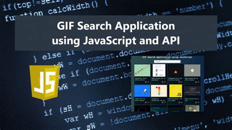  Search Application Using Pure Javascript And Api Source Code Free