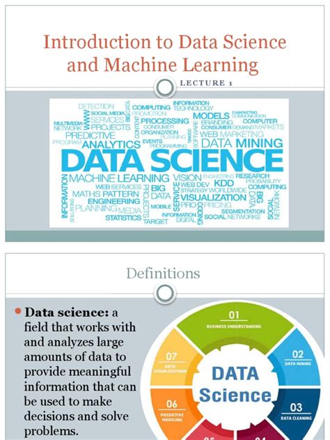intro da and ml lecture 1 s 2 download free pdf machine learning