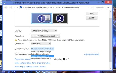laptop extended desktop windows 8 1 not working super user