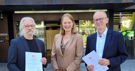 Lothar Hecker Und Erich Vogel 25 Jahre Ehrenamtliche Tätigkeit Im