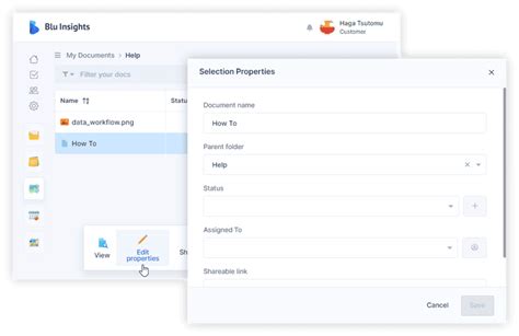 Documents AWS Blu Insights