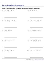 Algebra Worksheets Worksheets Library