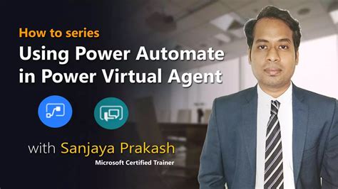 how to use power automate in power virtual agent ppt