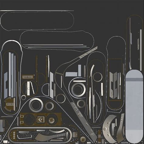 3d Model Sci Fi Hoverboard Vr Ar Low Poly Cgtrader