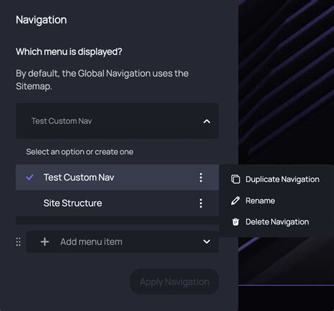 How To Customize Your Global Navigation Bar