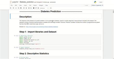 developed a diabetes prediction model with python avinash kumar