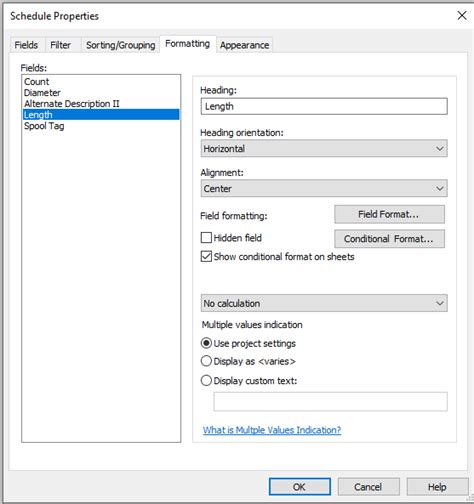 formatting calculate totals on a schedule revit dynamo