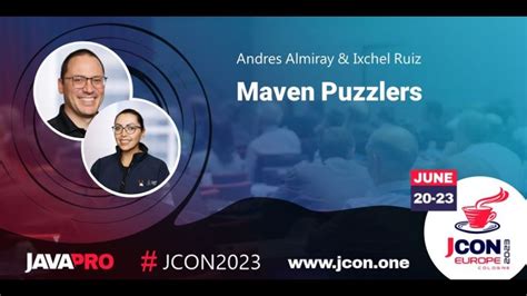 javapro on linkedin maven puzzlers andres almiray and ixchel ruiz en