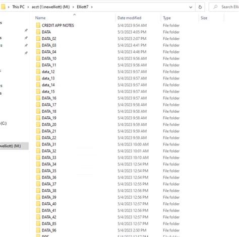 Elliott Control Center Does Not Show The New Data Folder Companies