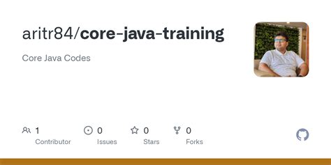 github aritr84 core java training core java codes