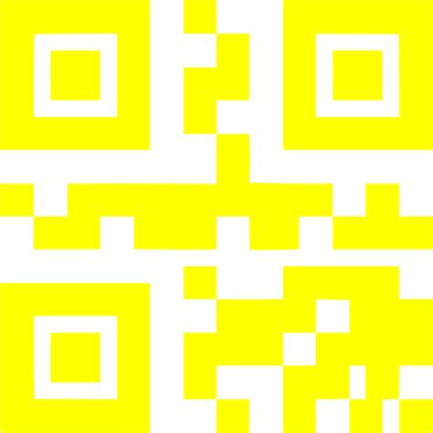 Yellow Qr Code Icon Free Yellow Qr Code Icons