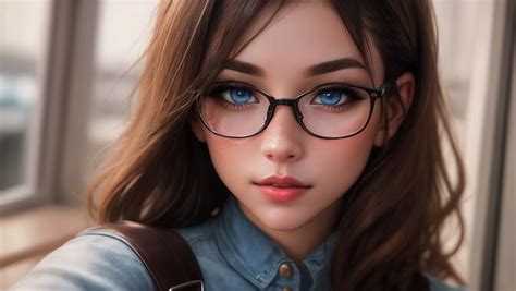 Download Ai Generated Woman Blue Eyes Royalty Free Stock