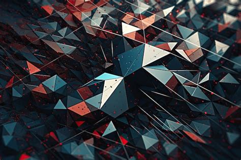 Premium Photo A Mesmerizing And Hypnotic Optical Illusion Of Geometric Shapes Pulsating And