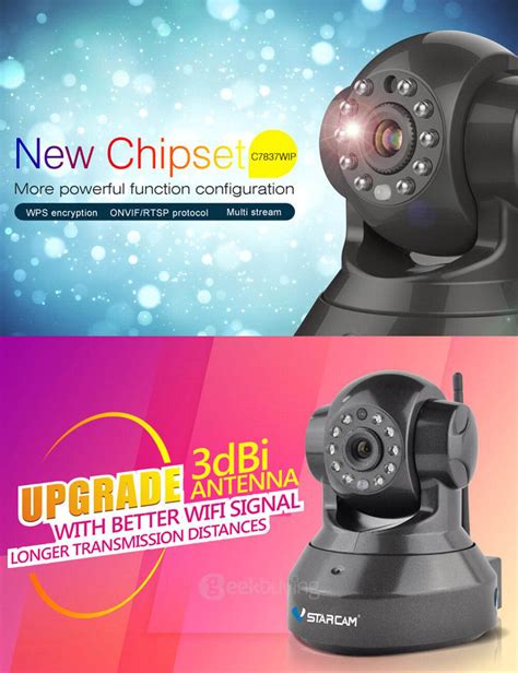 VStarcam C WIP IP Camera Black