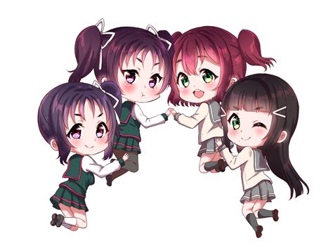 Kurosawa Dia Kurosawa Ruby Kazuno Sarah And Kazuno Leah Love Live And 1 More Drawn By