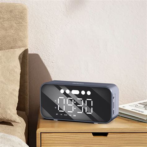 Wholesale New Speaker Factory Price Portable Bluetooth Clock Speaker