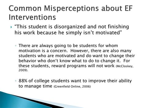 Ppt Executive Functioning Interventions For Time Management And Organization Powerpoint