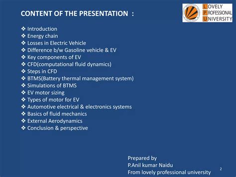 Basics Of Electric Vehicle Simulations Using Ansys Pptx
