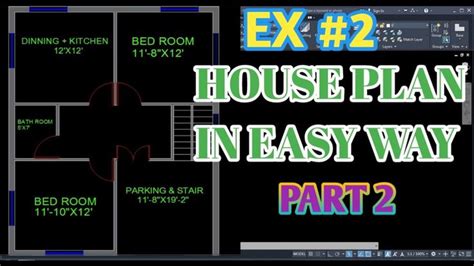 Making House Plan In Easy Way Part 2 Exercise 2