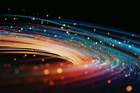 Premium Ai Image Wireless Data Network And Connection Technology Concept Highspeed Futuristic