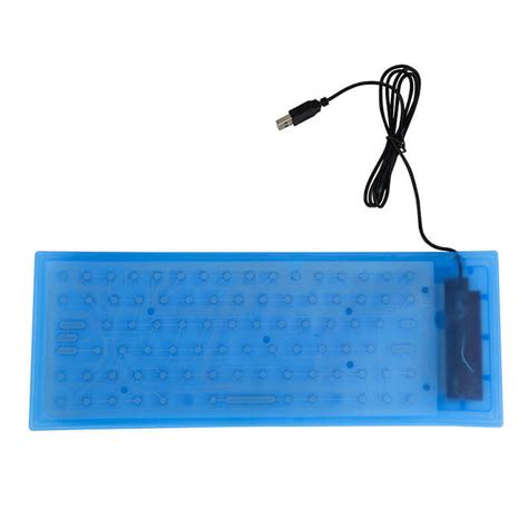 Wired Usb Cable Soft Silicone Flexible Keyboard Ebrain Gifts