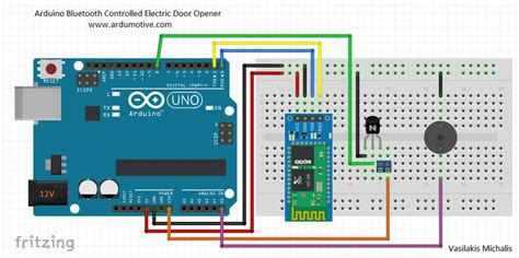 Arduino Bluetooth Controlled Electric Door Opener Ardumotive Arduino
