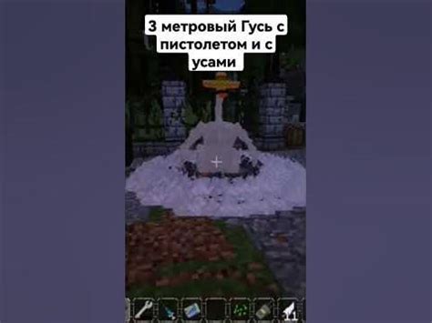 3 метровый Гусь с усами и с пистолетом #рекомендации - YouTube