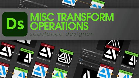 Artstation Substance Designer Transform Operations Resources
