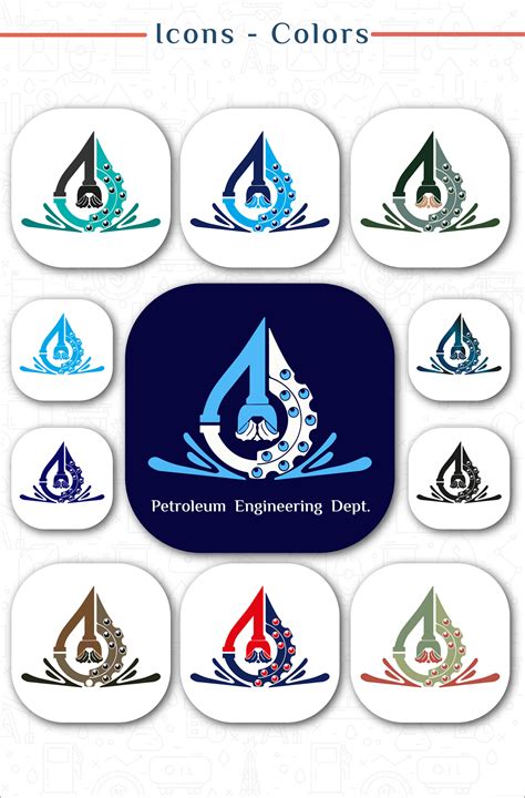 Petroleum Engineering Department Logo Behance