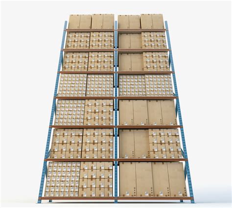 3d Warehouse Shelf Stack Model Turbosquid 2018091