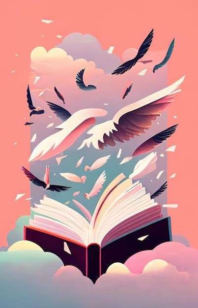 Premium Ai Image An Illustration Of A Book With A Book Open And The