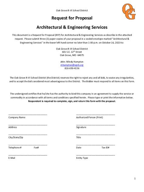 Fillable Online Architect Rfq Fax Email Print Pdffiller