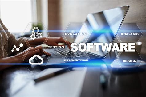 software development data digital programs system technology concept