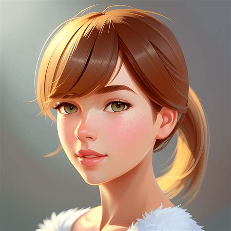 Anime Girl Portrait Free Download Ai Scribbles